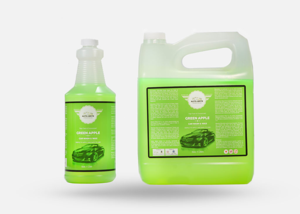 Auto-Brite Green Apple Wash & Wax - Auto-Brite