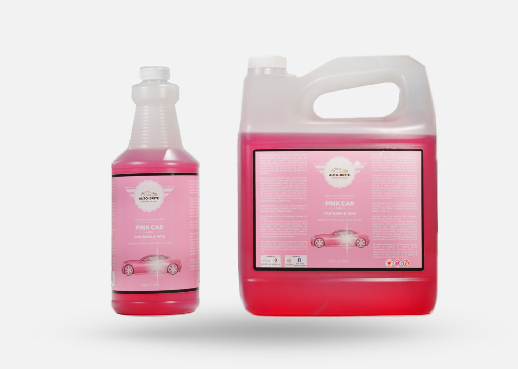 Auto-Brite Pink Car Wash & Wax - Auto-Brite